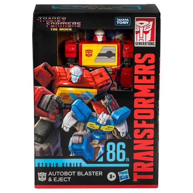 86-25 Autobot Blaster and Eject | Studio Series 86 Transformers Figure ...
