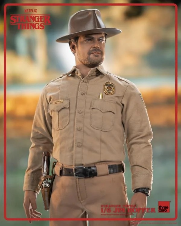 Jim Hopper 1/6 Scale Collectible Figure | Stranger Things | threezero
