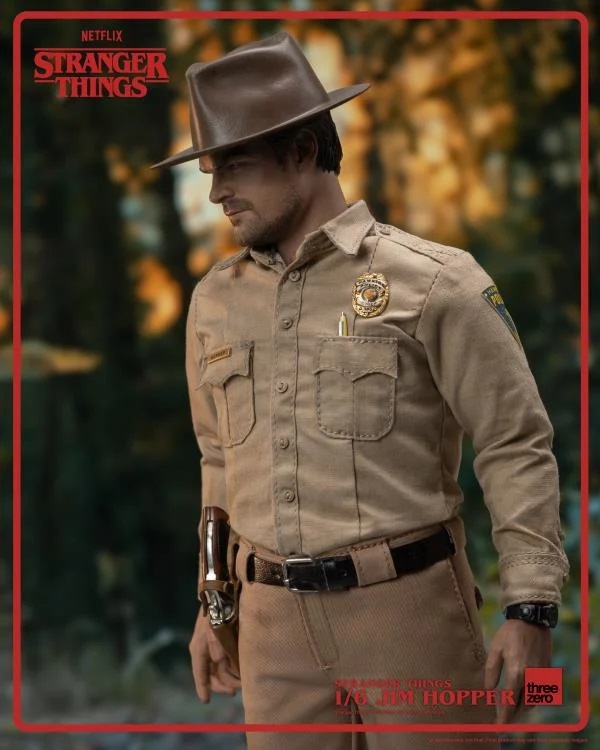 Jim Hopper 1/6 Scale Collectible Figure | Stranger Things | threezero