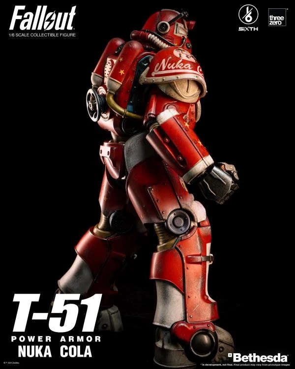T-51 Power Armor Nuka Cola 1/6 Scale | Fallout | Threezero