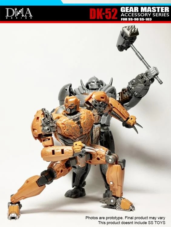 DK-52 Upgrade Kit for Transformers Studio Series 98 Cheetor and 103 ...