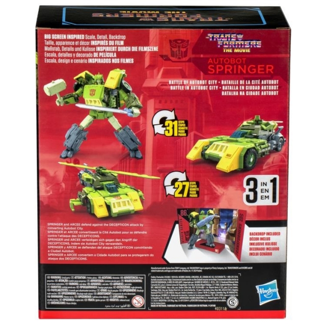 86-30 Autobot Springer Leader Class | Transformers Studio Series ...