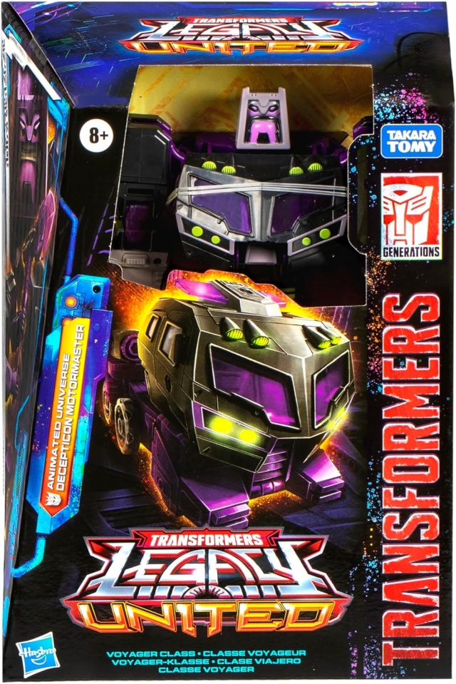 Animated Universe Decepticon Motormaster | Transformers Legacy Figure ...
