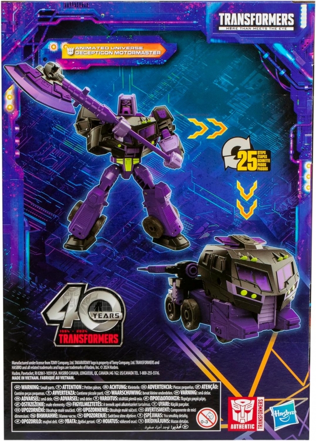 Animated Universe Decepticon Motormaster | Transformers Legacy Figure ...