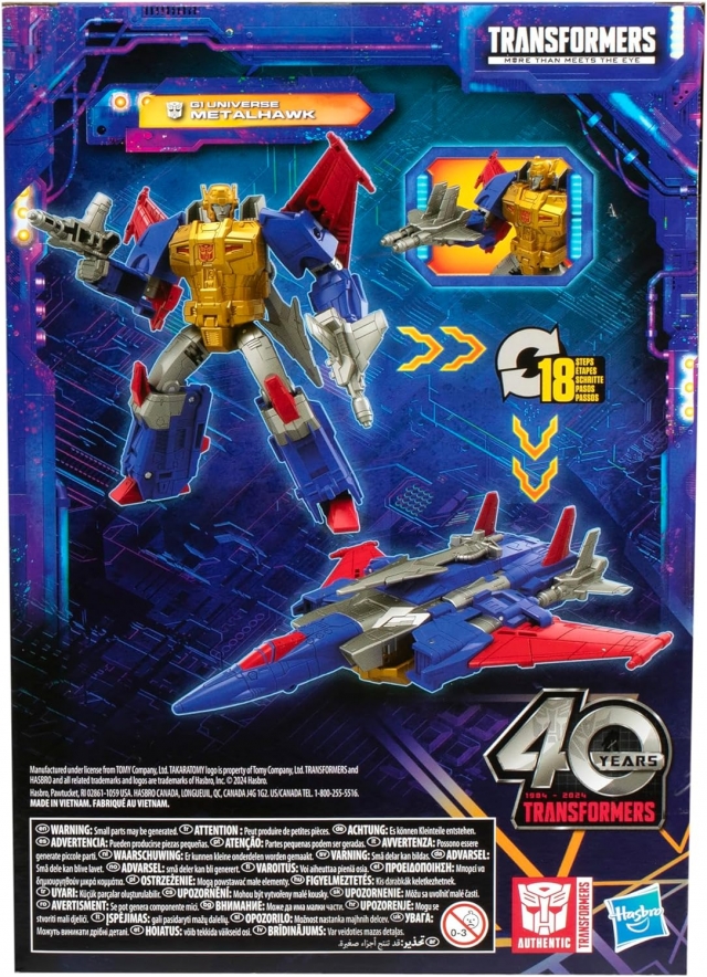 G1 Universe Metalhawk | Transformers Legacy Figure by Hasbro | Toygeek