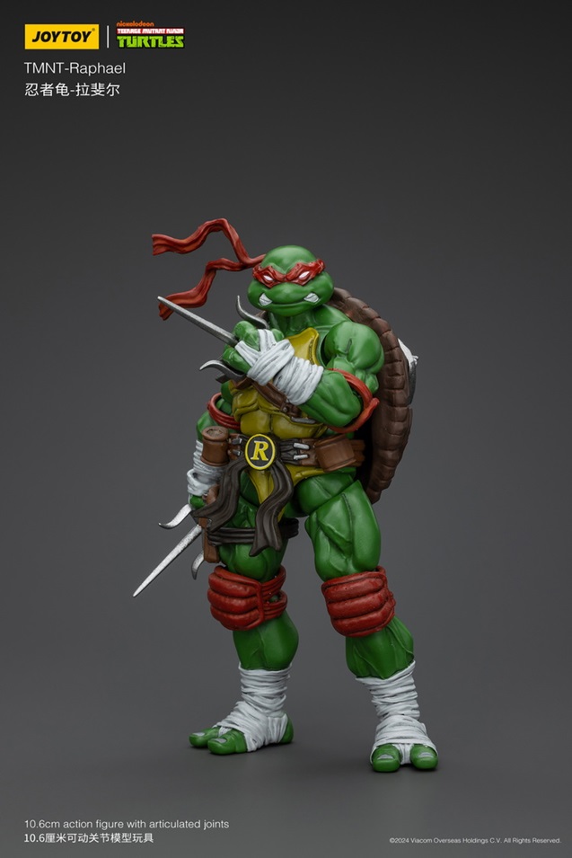 Raphael | JoyToy TMNT Figure | Toygeek