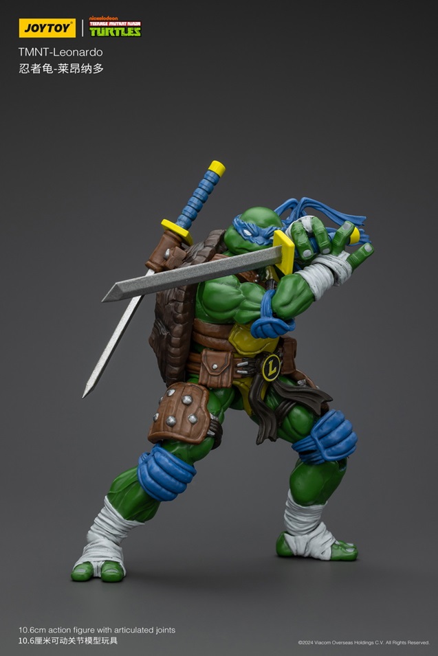 Leonardo | JoyToy TMNT Figure | Toygeek