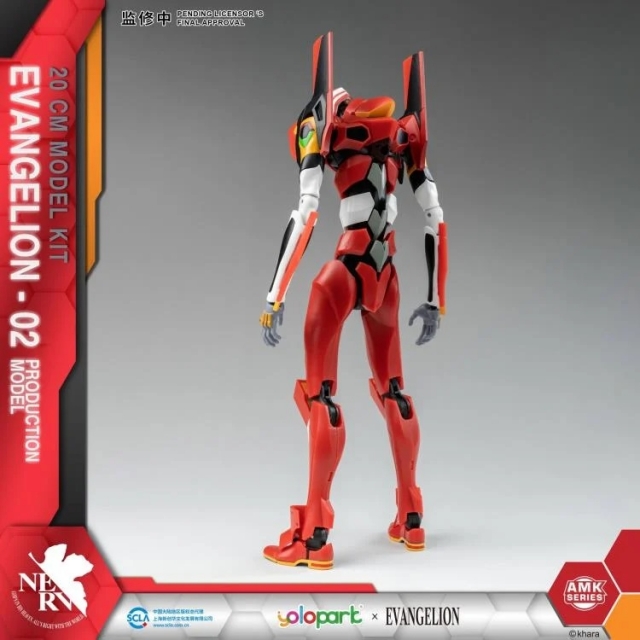 EVA-02 Production Model AMK Series Model Kit | Rebuild of Evangelion ...