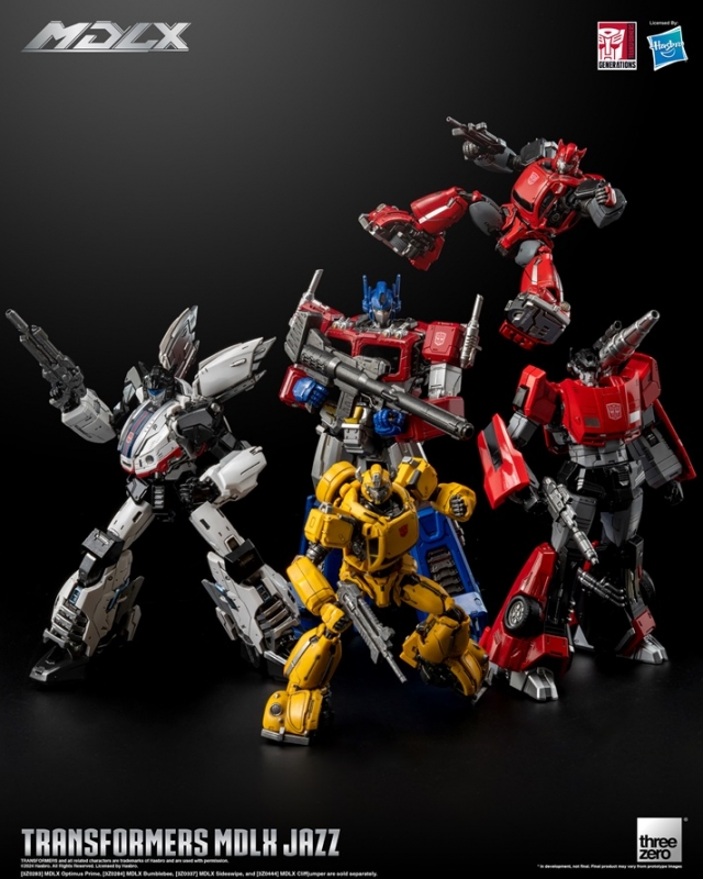 Jazz MDLX Scale Collectible Figure | Transformers | Threezero