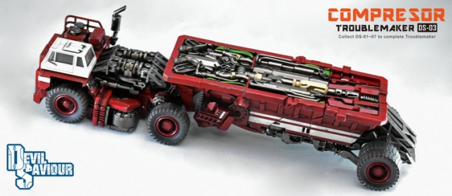 Troublemaker DX Combiner Set of 8 | Devil Saviour 3rd Party Combiner ...