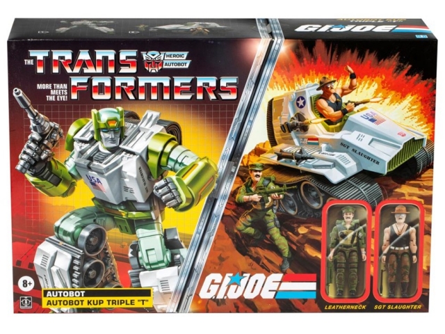 Autobot Kup Triple "T" with Sgt. Slaughter and Leatherneck | G.I. Joe ...