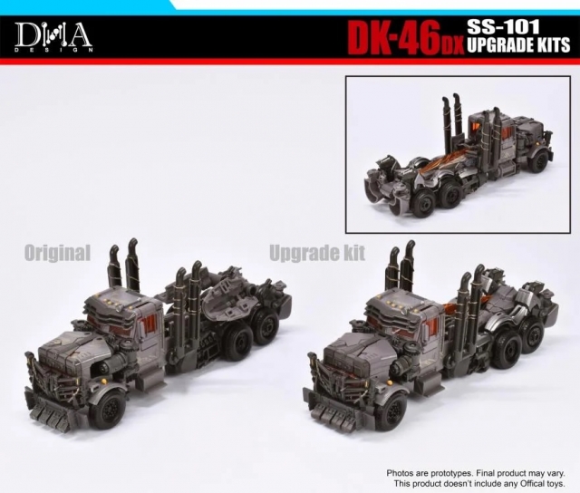 DK-46DX Upgrade Kit for Transformers Studio Series SS-101 Scourge | DNA ...