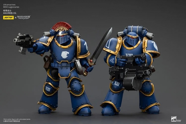Ultramarines MKIII Legionaries Legionary with Heavy Bolter 1/18 Scale ...