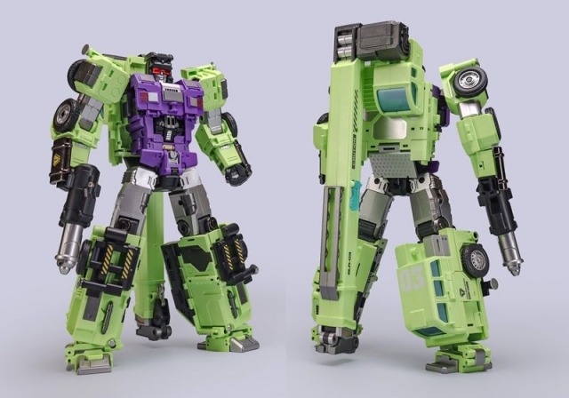 GLA-03 and GLA-04 Set of 2 | Heavy Duty Builder | Mecha Invasion Giant ...