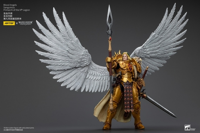 Blood Angels Sanguinius, Primarch of the IXth Legion 1/18 Scale ...