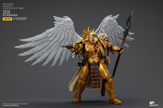 Blood Angels Sanguinius, Primarch of the IXth Legion 1/18 Scale ...