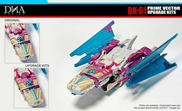 DK-61 Upgrade Kit for Transformers: Legacy United Vector Prime | DNA Design