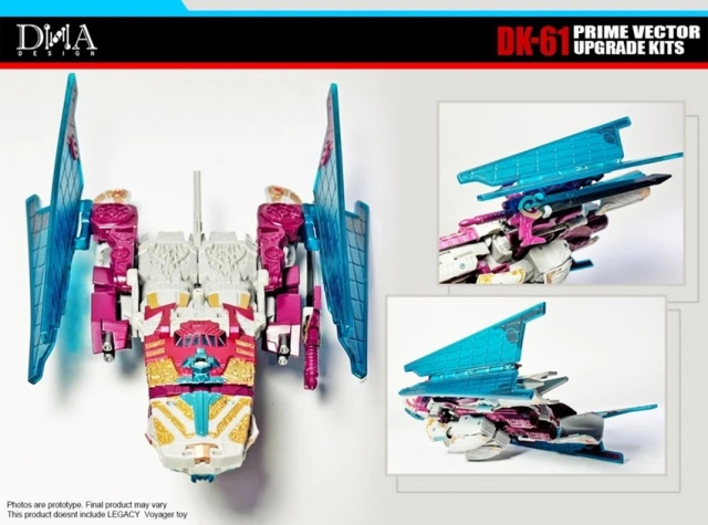 DK-61 Upgrade Kit for Transformers: Legacy United Vector Prime | DNA Design