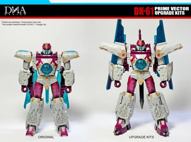 DK-61 Upgrade Kit for Transformers: Legacy United Vector Prime | DNA Design