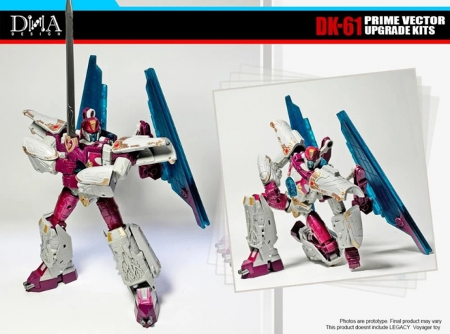 DK-61 Upgrade Kit for Transformers: Legacy United Vector Prime | DNA Design