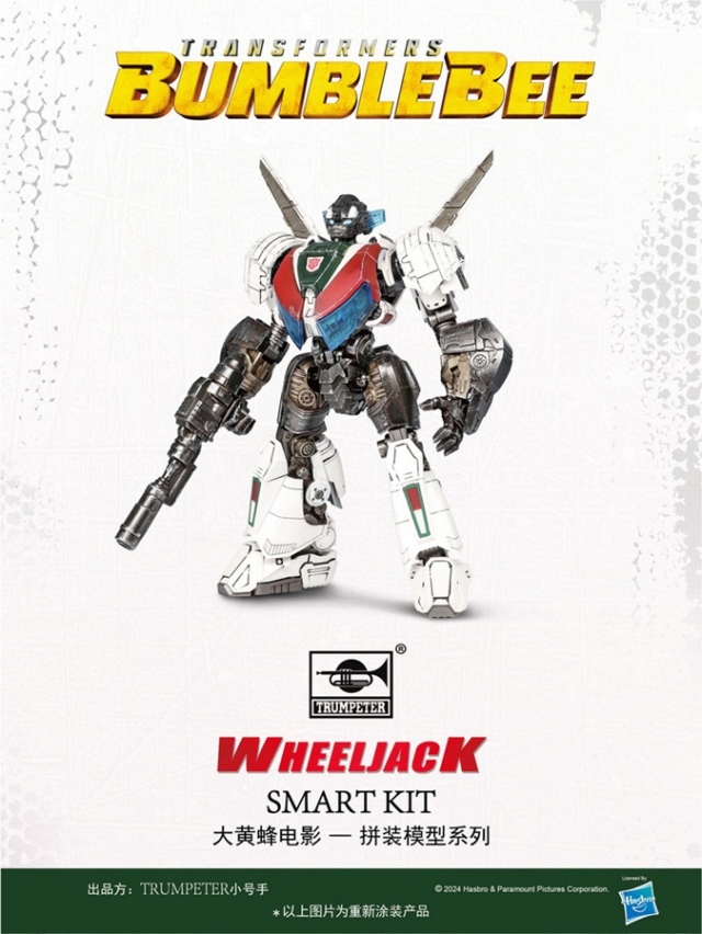 11 Wheeljack Smart Kit Model Kit | Transformers: Bumblebee | Trumpeter
