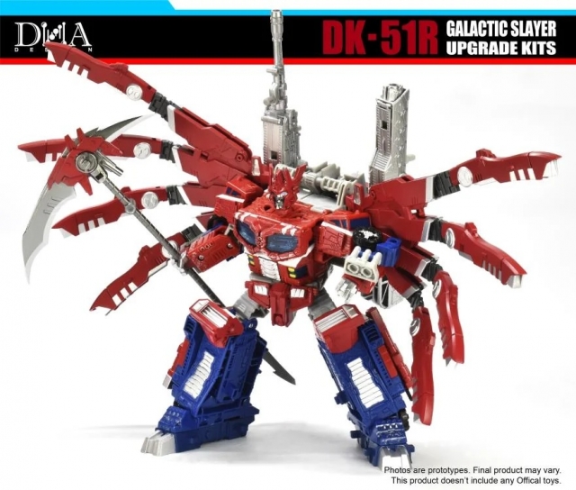 DK-51R Upgrade Kit for Transformers Leader Class WFC-S40 Optimus Prime ...
