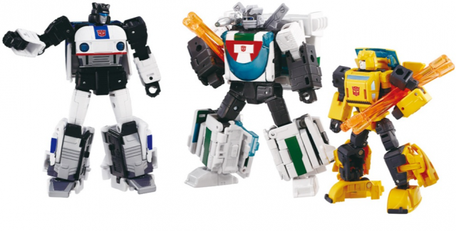 Cybertron Chase Set of 3 | Dramatic Capture Transformers Figure Set ...