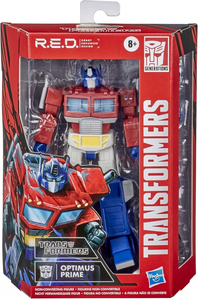 OPTIMUS | Transformers R E D Action Figure by Hasbro | Toygeek