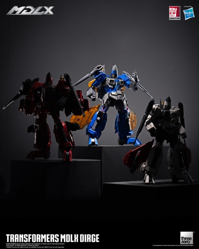 Dirge MDLX Scale Collectible Figure | Transformers | Threezero