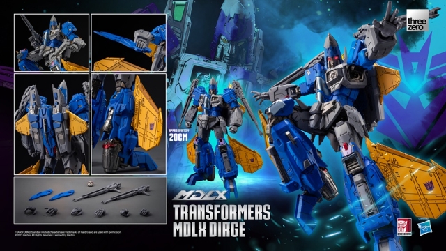 Dirge MDLX Scale Collectible Figure | Transformers | Threezero