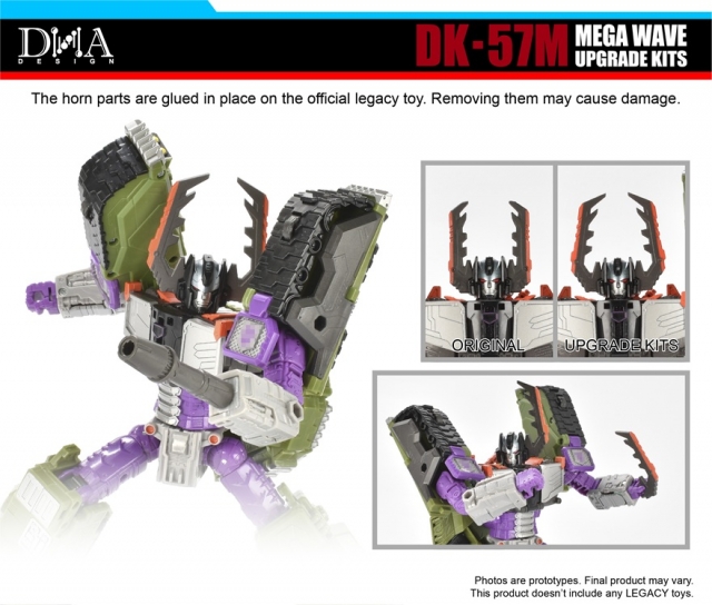 DK-57M Upgrade Kit for Transformers: Legacy United Titan Armada ...