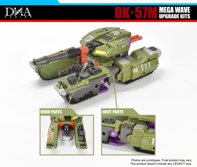 DK-57M Upgrade Kit for Transformers: Legacy United Titan Armada ...