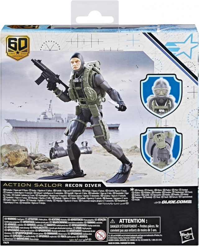 Recon Diver 6-Inch Scale | G.I. Joe Classified Series 60th Anniversary ...