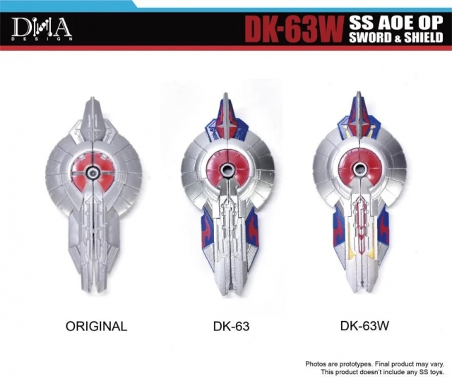 DK-63W Upgrade Kit for Transformers: AOE SS Leader Class Optimus Prime ...