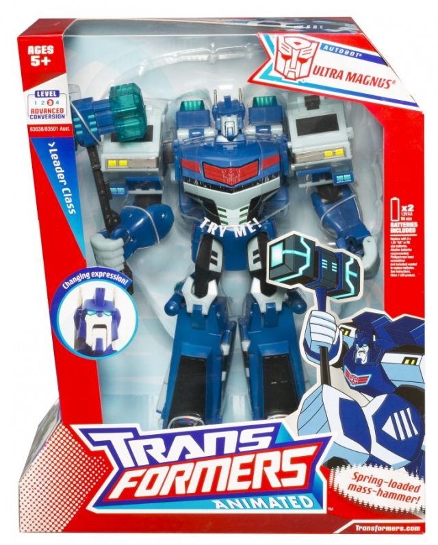Leader Class Ultra Magnus Light and Sound | Transformers Animated | Hasbro