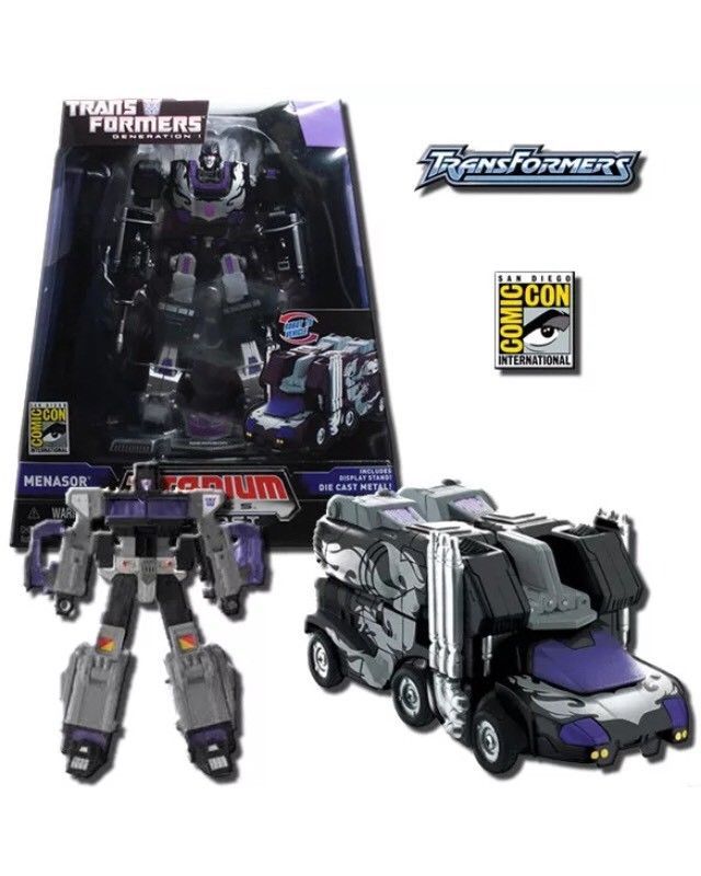 Menasor SDCC Exclusive | Transformers Titanium Cybetron Heroes | Hasbro