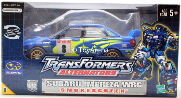 Smokescreen | Subaru Impreza WRX Transformers Alternators | Hasbro