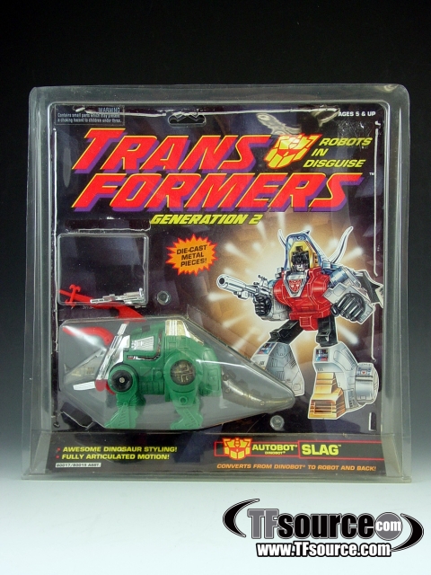 Slag Green Version Transformers G2 | Transformers Generation Two | Hasbro