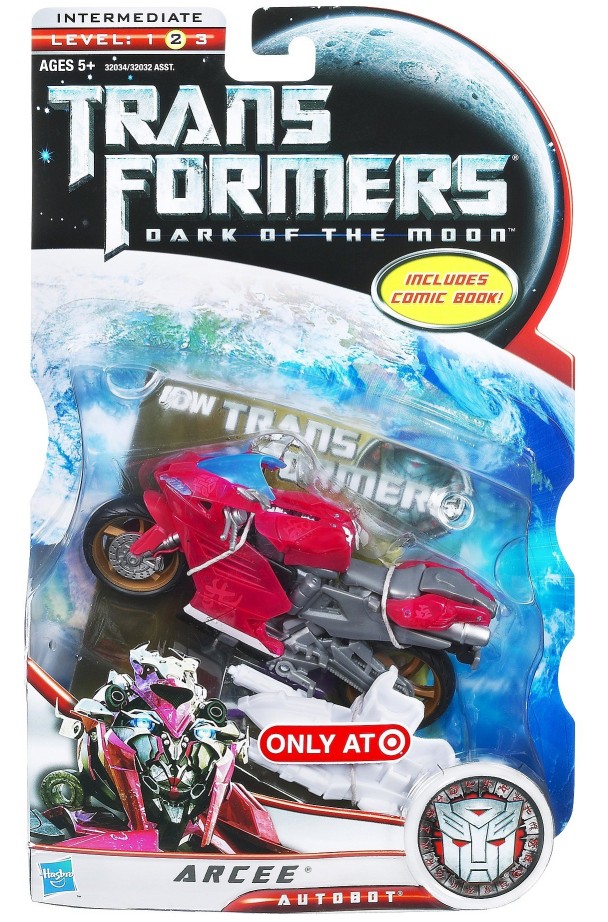 Deluxe Class Arcee Exclusive | Transformers 3 DOTM Dark of the Moon