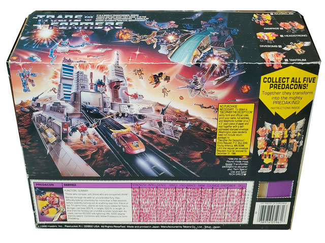 Rampage Transformers G1 | Transformers Generation One | Hasbro