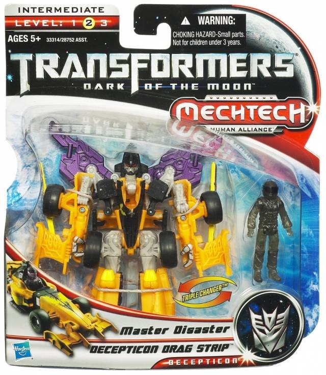 Basic Class Human Alliance Decepticon Drag Strip with Master Disaster ...