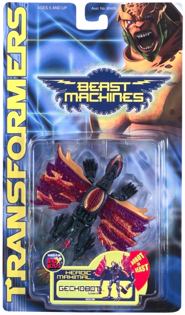 Basic Class Geckobot | Transformers Beast Machines | Hasbro
