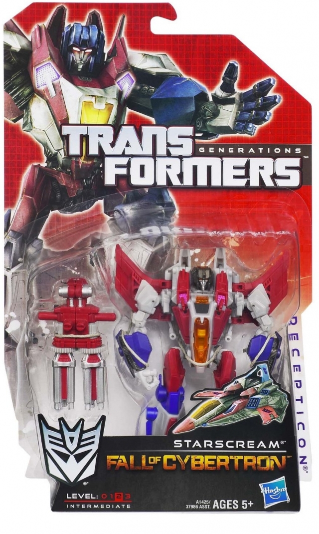 Starscream Deluxe Class | Transformers Generations Fall of Cybertron ...