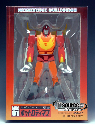 MVC-01 Hot Rodimus PVC | Metalverse | Takara Tomy