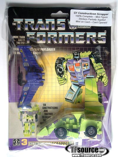 Scrapper Transformers G1 | Transformers Generation One | Hasbro