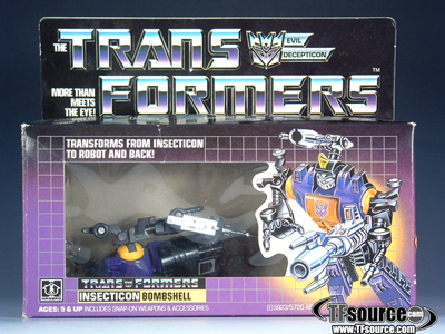 Bombshell Transformers G1 | Transformers Generation One | Hasbro