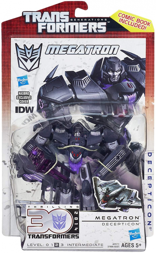 Deluxe Class Megatron | Transformers Generations Thrilling 30 | Hasbro