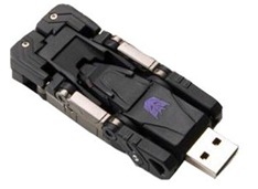 Ravage Transforming USB Flash Memory 2GB | Transformers Device Label ...