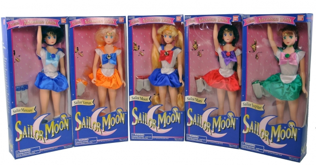 Sailor Moon - Set of 5 - 12 inch - MISB