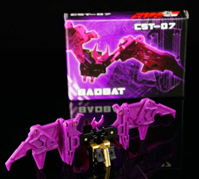 CST-07 Badbat and Black Badbat Set of 2 Gold Radar Version | KFC Toys ...